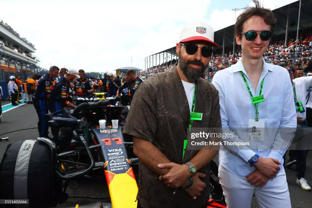 Lisa waving the chequered flag at the F1 Miami Grand Prix 2024 - We Are ...